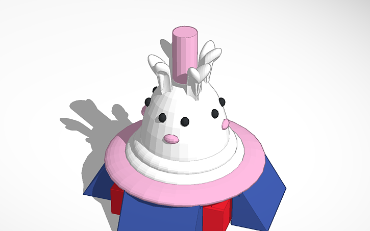 3D design Bunny Spinning Top | Tinkercad