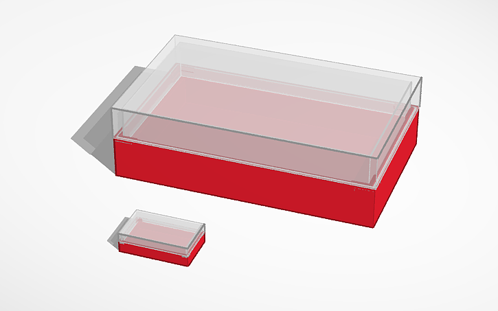 3D design snap fit box 4 - Tinkercad