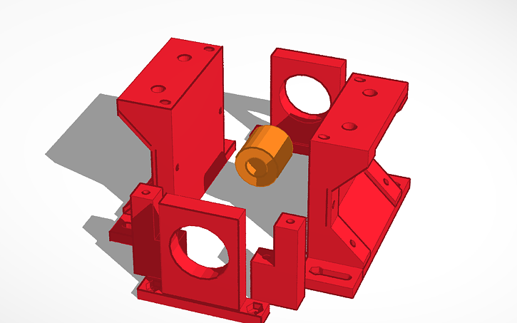 3D design electric motor - Tinkercad