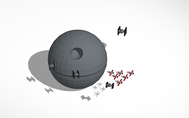 3D design death star | Tinkercad
