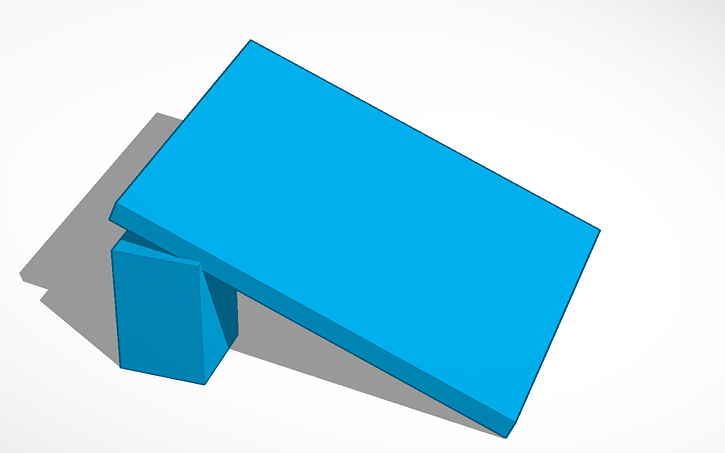 3D design ramp | Tinkercad