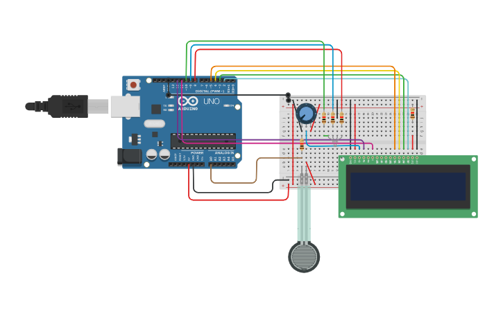 Circuit Design Force Tinkercad