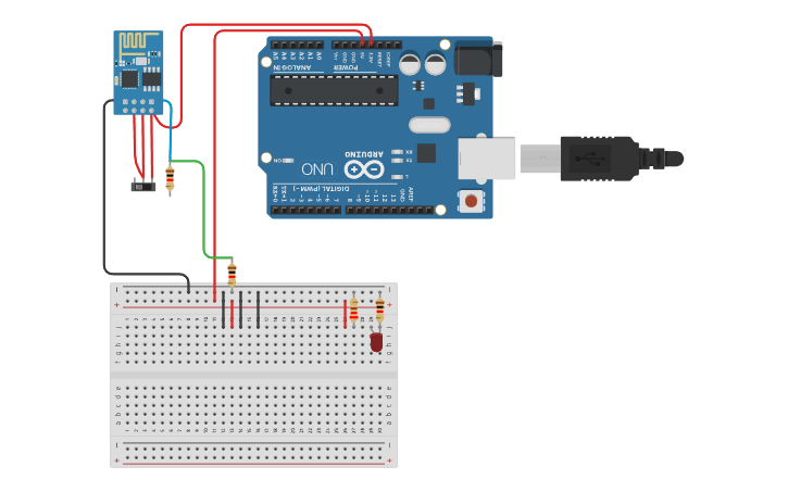 Circuit Design Copy Of Урок 6 Wifi 01 Tinkercad