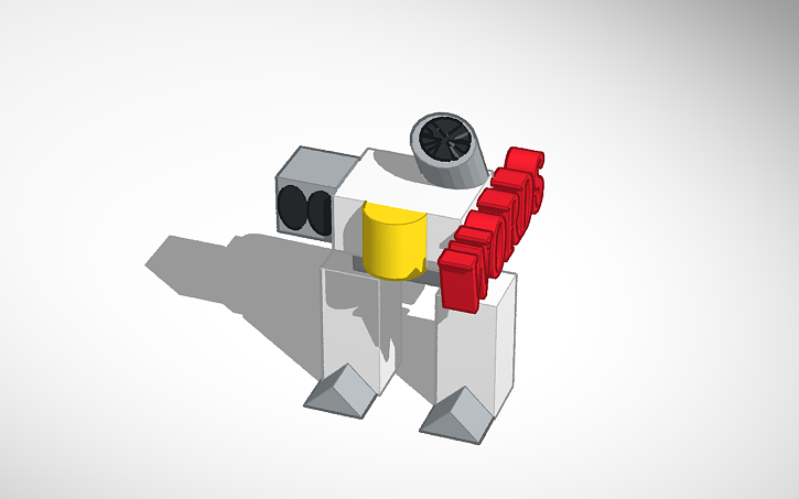 3D design TEXT Mech | Tinkercad