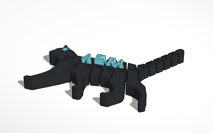 3D design Flexi Cat | Tinkercad