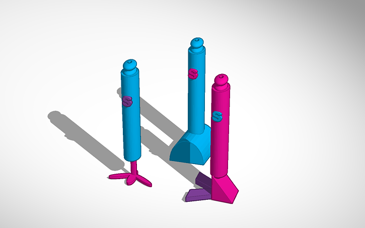 3D design Copy of MuseumClub_Campbell Skylar's Prosthetic Legs | Tinkercad
