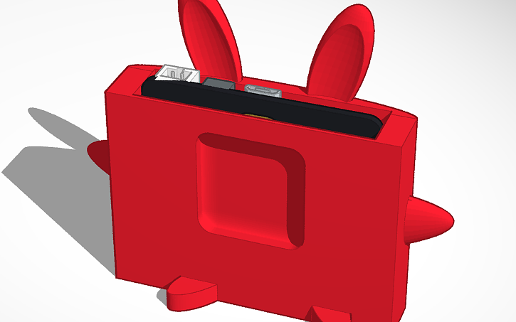 3D design Microbit Bunny Example - Tinkercad