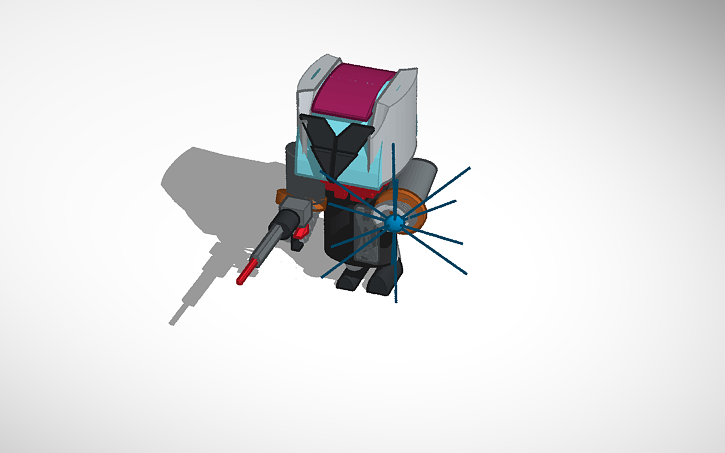 3D design Destiny Warlock | Tinkercad