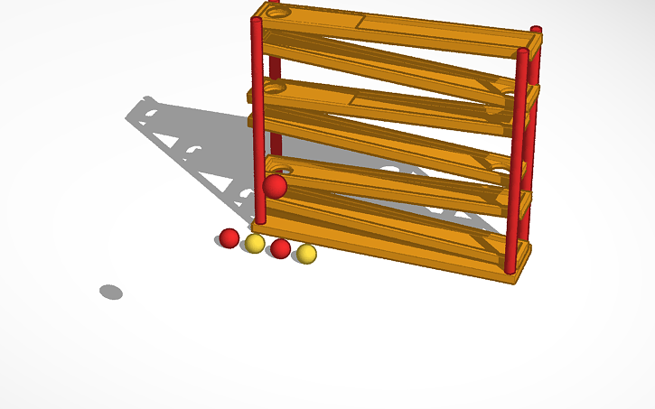 3D design Copy of Ball Slide | Tinkercad