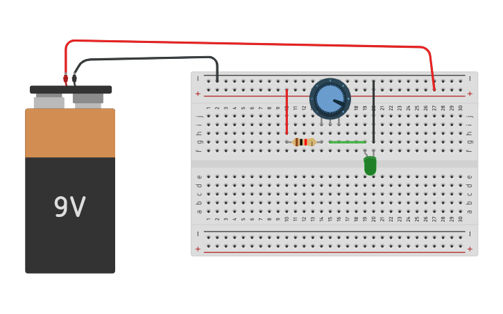 Potentiometer Tinkercad