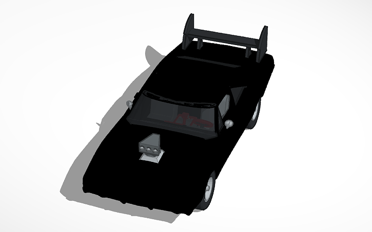 3d Design Legit Dodge Charger Tinkercad