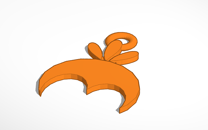 3D design Rito Warrior Keychain - Tinkercad