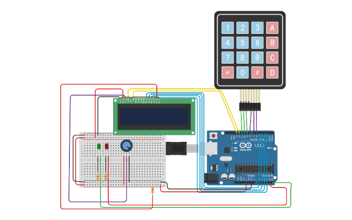 Circuit design Tp ACTIVIDAD 4 | Tinkercad