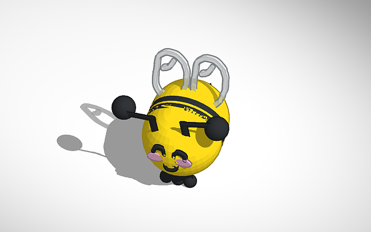3D design Cute bee! | Tinkercad