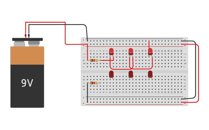 Circuit design test.2 | Tinkercad