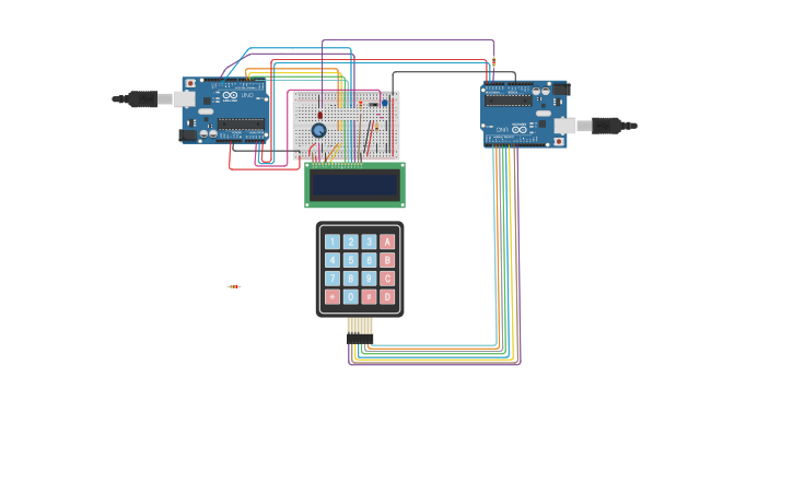 Circuit design Player vs System | Tinkercad