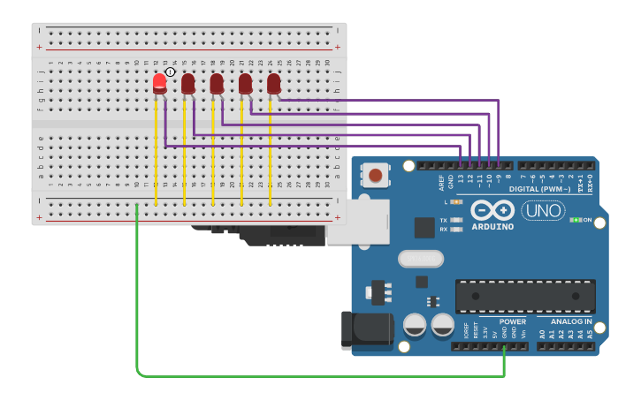 Circuit design Circuit Design (3 Patterns) - Tinkercad