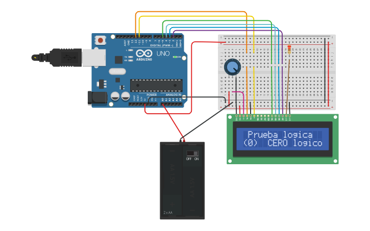 Circuit design Practica 29 - Tinkercad