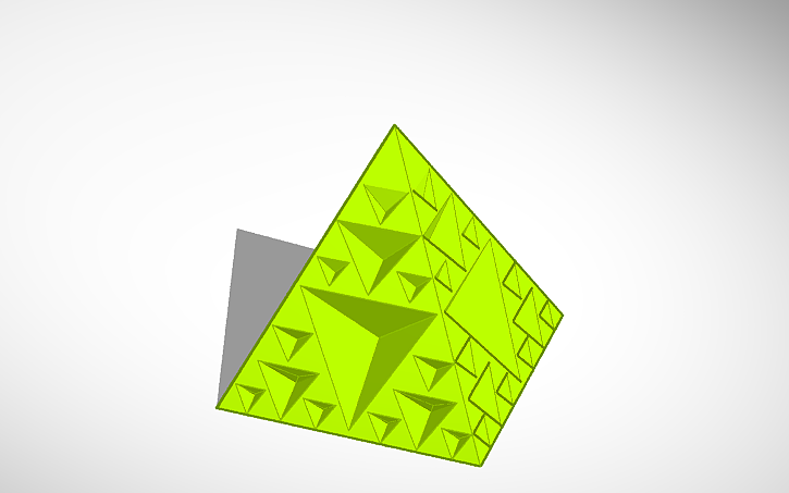 3D design triforce - Tinkercad