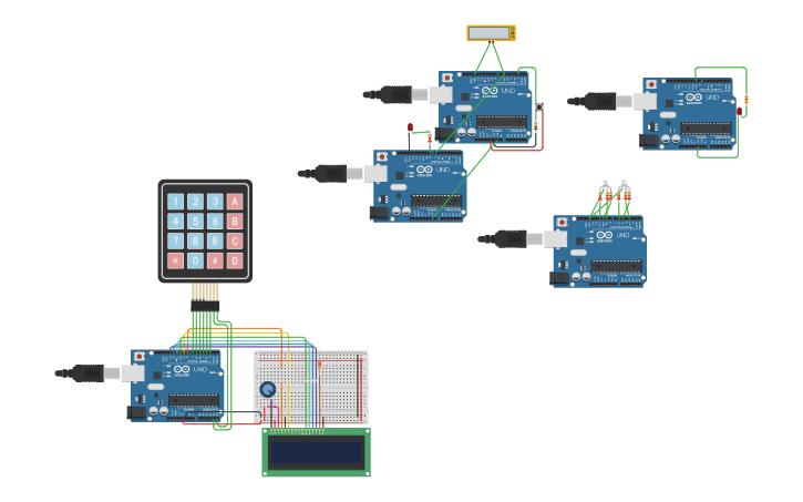 Circuit design Projetos com Arduíno - LIP - Tinkercad
