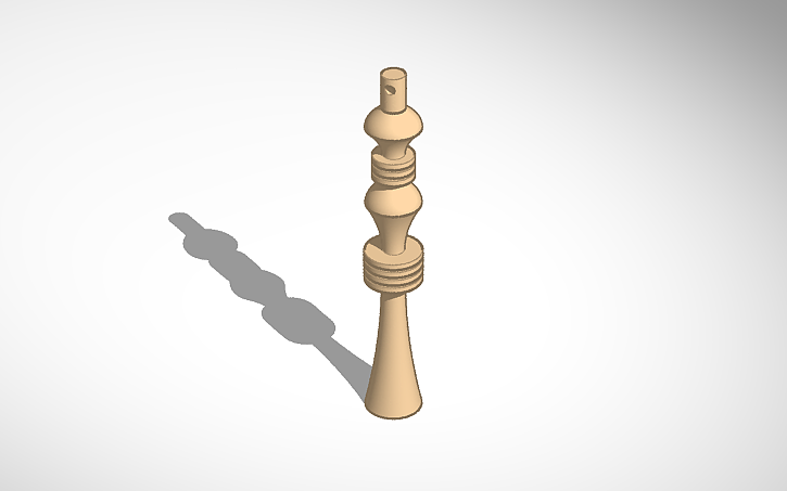 3D design Djed-Wadj Pendulum - Tinkercad