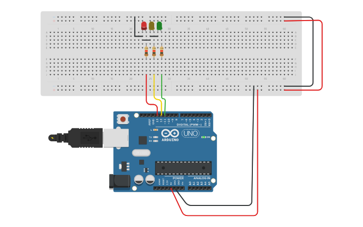Circuit design Projeto 2 | Tinkercad