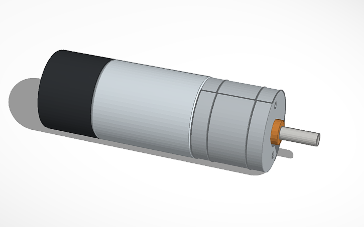 3D design DC motor encoder - Tinkercad