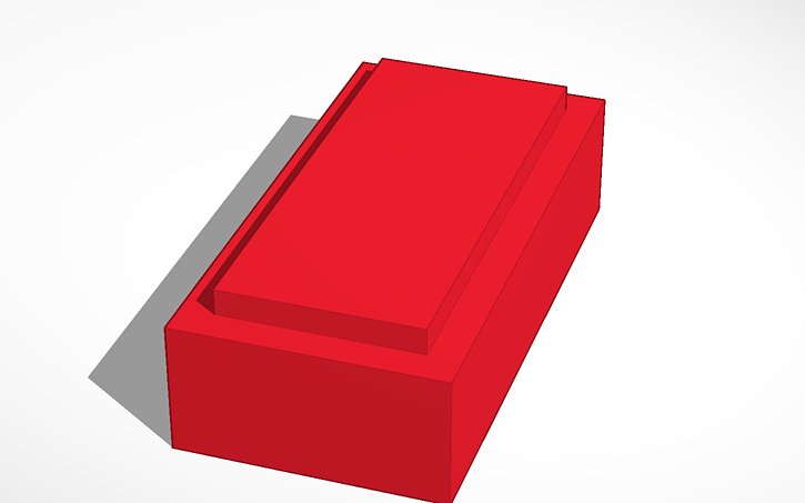 3D design Interlocking Brick System. 80mm x 40mm Block - Tinkercad
