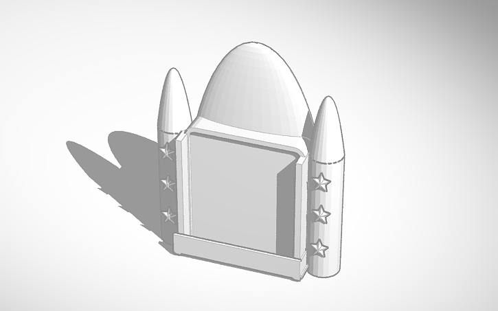 3D design Picture Frame - Tinkercad