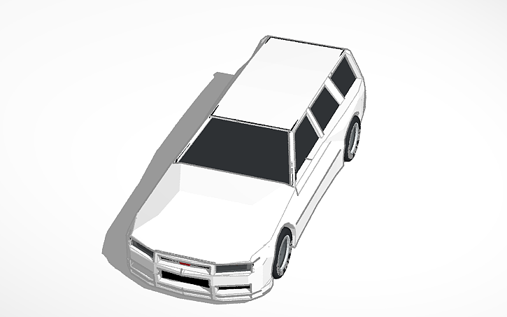 3D design GTR Wagon - Tinkercad