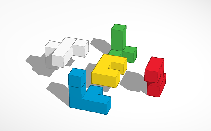 3D design Puzzle Cube - Tinkercad