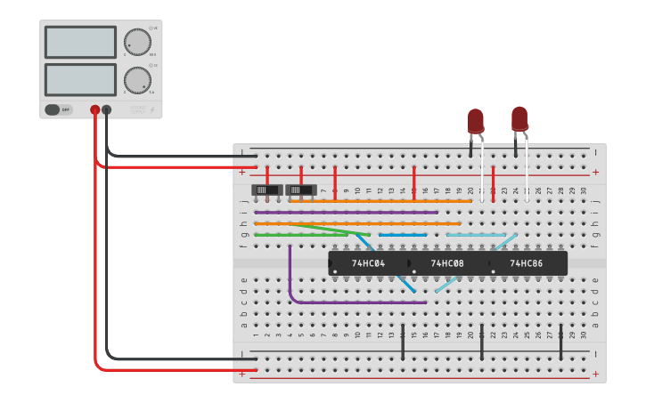 Circuit design Lab #7 | Tinkercad