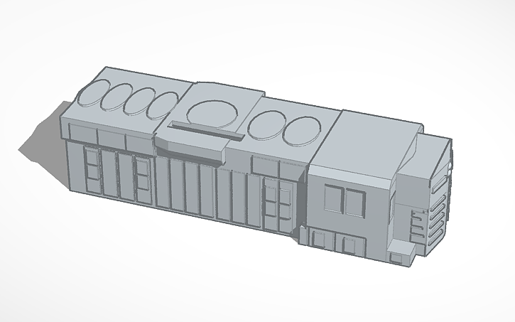 3D design Trackmaster GP9 - Tinkercad