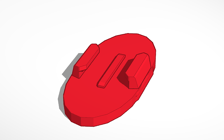 3D design GoPro bike rear mount | Tinkercad