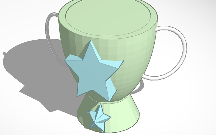 3D design Trophy - Tinkercad