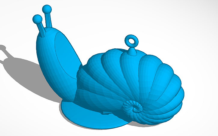 3D design Snail - Tinkercad