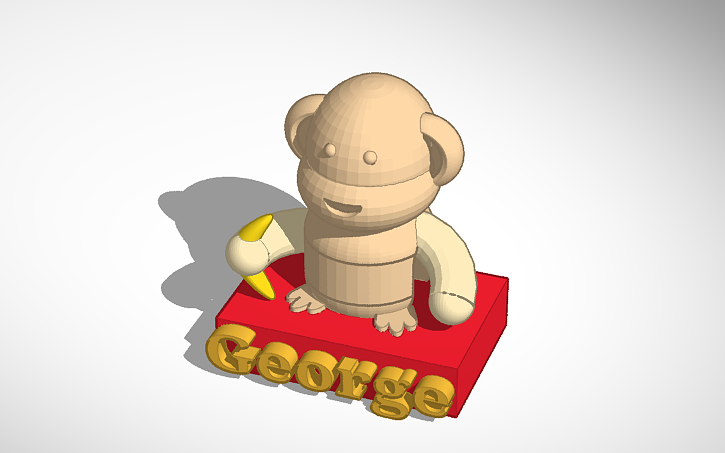 3D design Monkey See, Monkey Do - Tinkercad