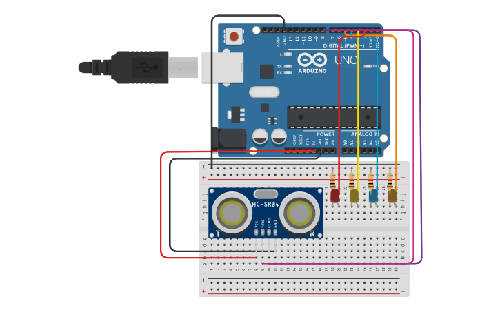 Circuit design EJERCICIO 2 - Tinkercad