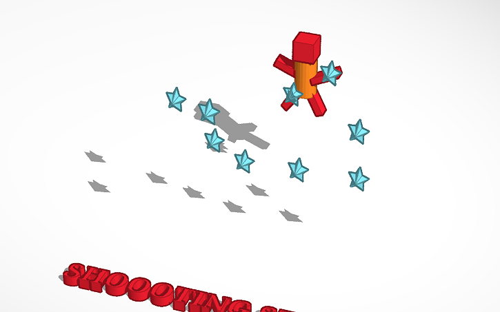 3D design SHOOTING STARS | Tinkercad