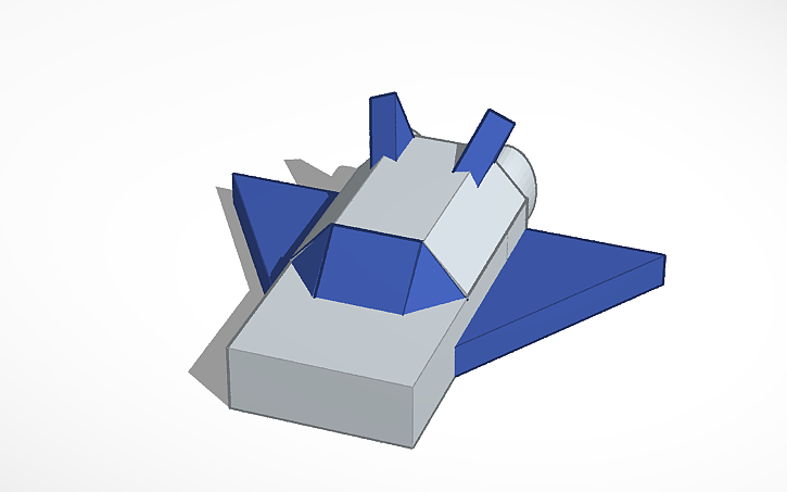 3D design my spaceship - Tinkercad