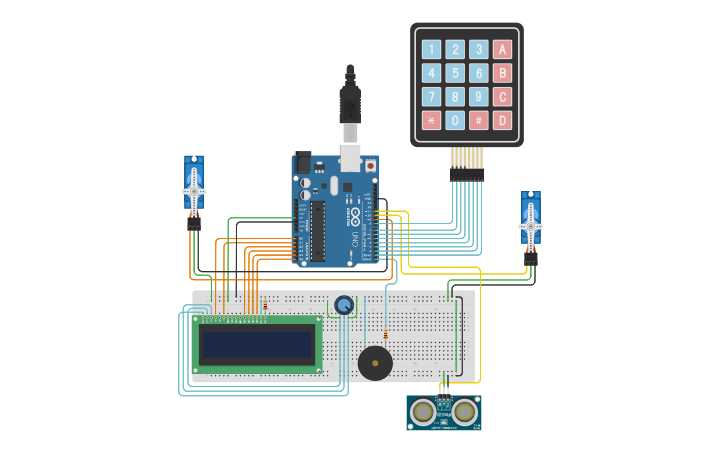 Circuit design Copy of Microprocessor MEC523 EMD6M3A | Tinkercad