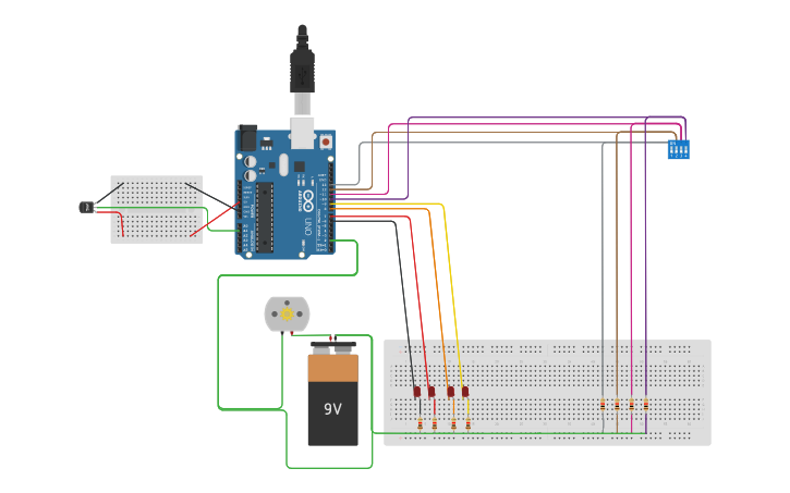 Circuit design Lab 10 - Embedded Systems - Tinkercad