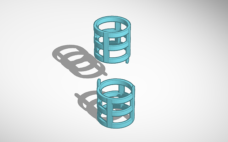 3D design springlock arms/legs 2.0 - Tinkercad