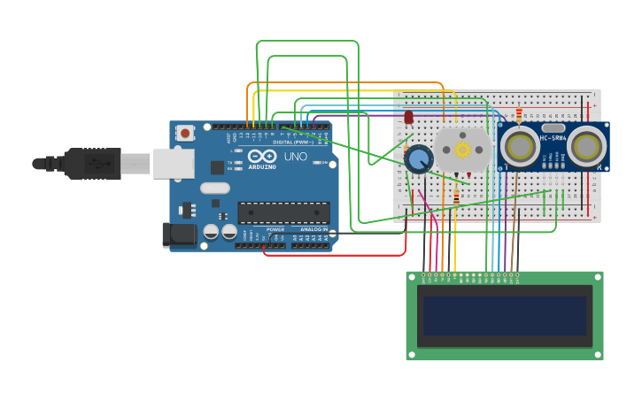 Circuit design sensor - Tinkercad