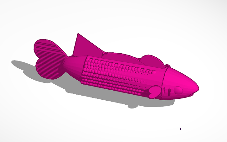 3D design Fish - Tinkercad