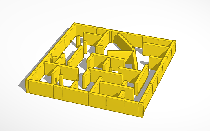 3D design the backrooms... - Tinkercad