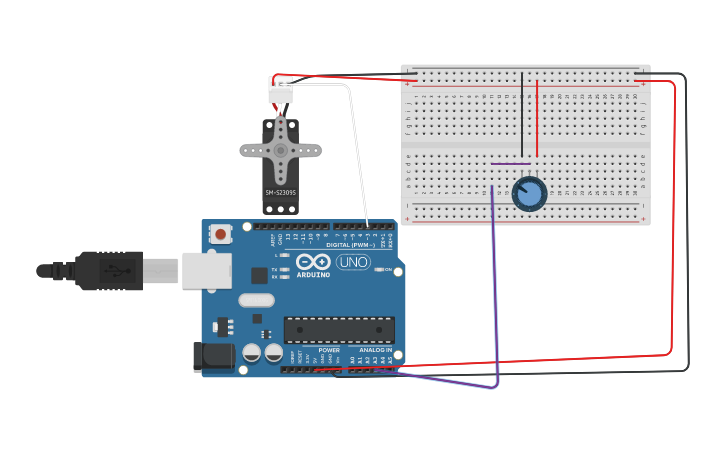 Circuit design FORO CLASE N°4-CURSO ROBOTICA FORMAR | Tinkercad