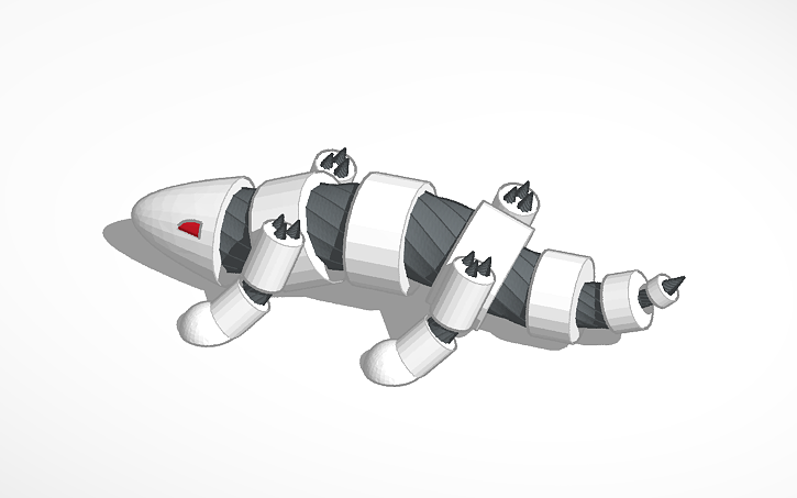 3D design Mechanical Lizard (SP) | Tinkercad