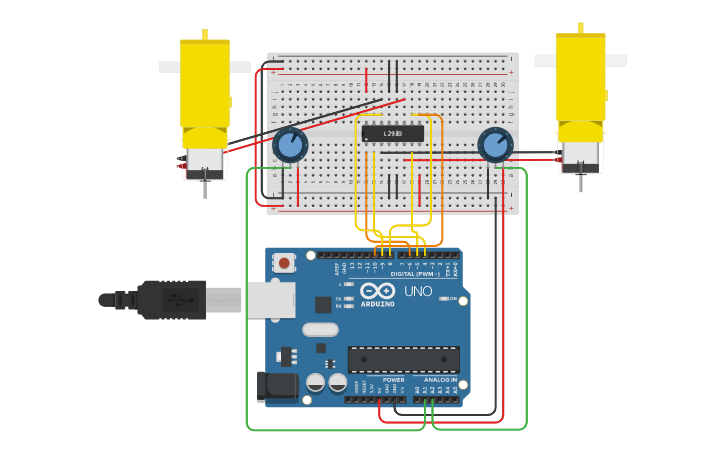 Circuit Design 16 Tinkercad