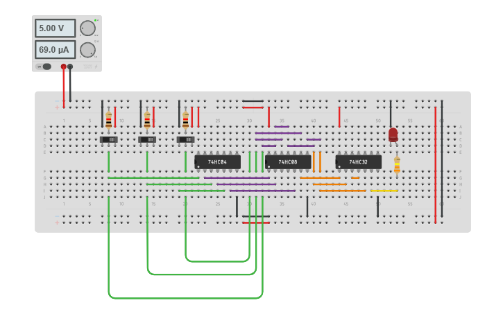 Circuit Design Circuit Design Cpe 311a Granada Logic Circuits No 1 Tinkercad 1662